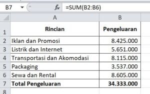 Cara Belajar Excel untuk Pekerjaan Admin dengan Contoh Rumus Pentingnya ...
