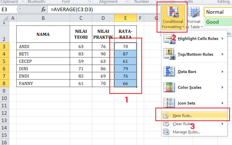 Panduan Lengkap: Cara Membuat Conditional Formatting Angka di Excel | Depot Excel
