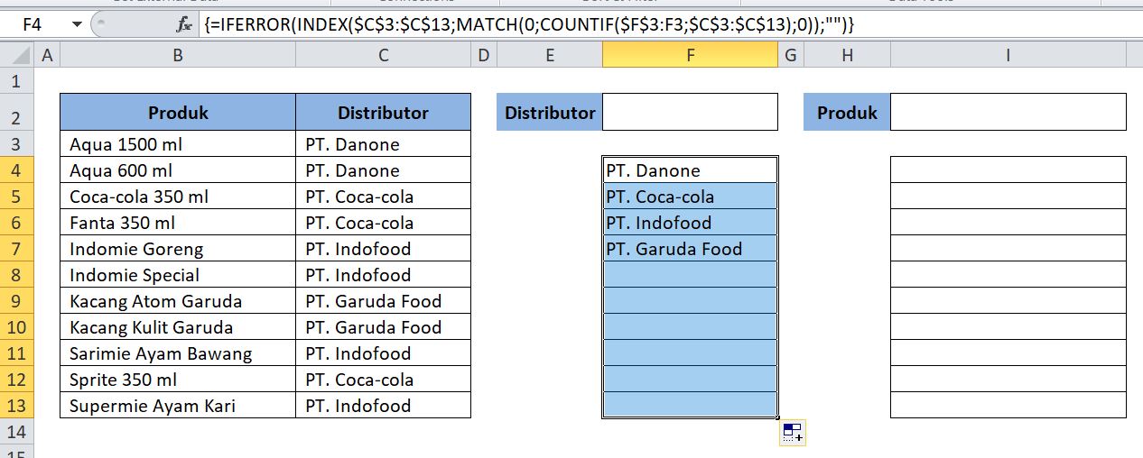 Membuat Dropdown List Dinamis di Excel Berdasarkan Kategori dengan Data Validation | Depot Excel