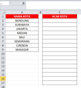 Cara Cepat Mengacak Kata di Excel dengan Fungsi RANDBETWEEN | Depot Excel
