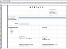 Cara Mudah dan Cepat Membuat Kwitansi Excel Otomatis dengan Rumus ...