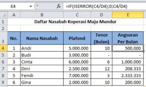 Fungsi IFERROR dan ISERROR Excel: Perbedaan dan Persamaannya | Depot Excel