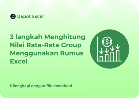 3 langkah Menghitung Nilai Rata-Rata Group Menggunakan Rumus Excel ...