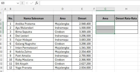 3 langkah Menghitung Nilai Rata-Rata Group Menggunakan Rumus Excel ...