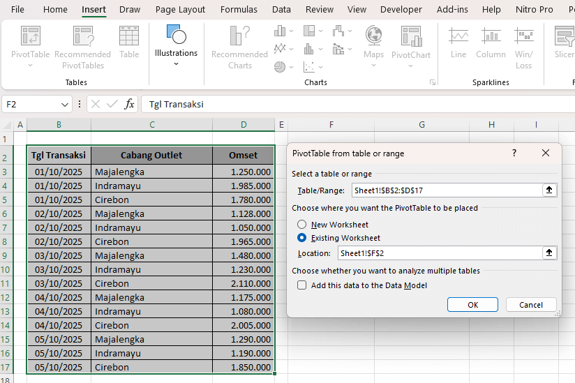 Tutorial Pivot Table Excel untuk Pemula: Panduan Lengkap dengan Contoh | Depot Excel