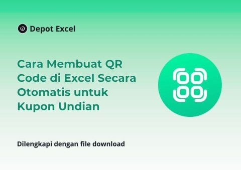 Cara Membuat Qr Code Di Excel Secara Otomatis Untuk Kupon Undian